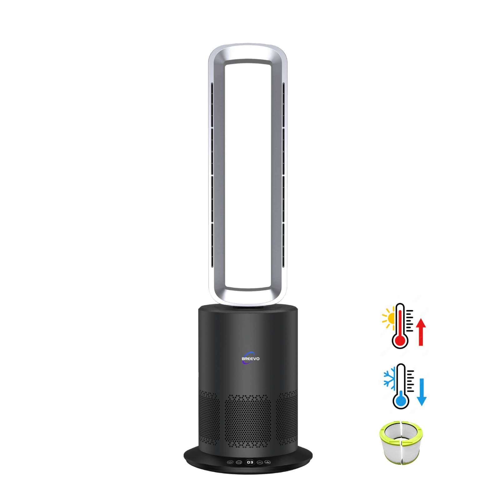 Premium HEPA Fan Heater & Air Purifier NZ | 3 in 1 1950W | PureAir ...