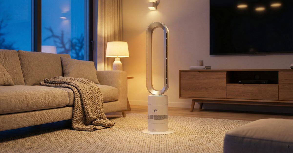 Breevo NZ | Bladeless Hot and Cool Fan Heater & Air Purifier